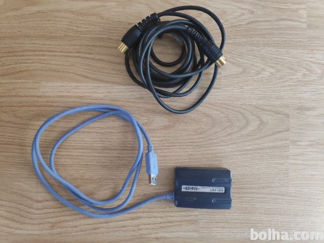 USB Midi Roland Edirol UM-1SX