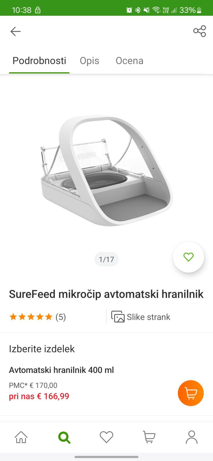 Avtomatski hranilnik