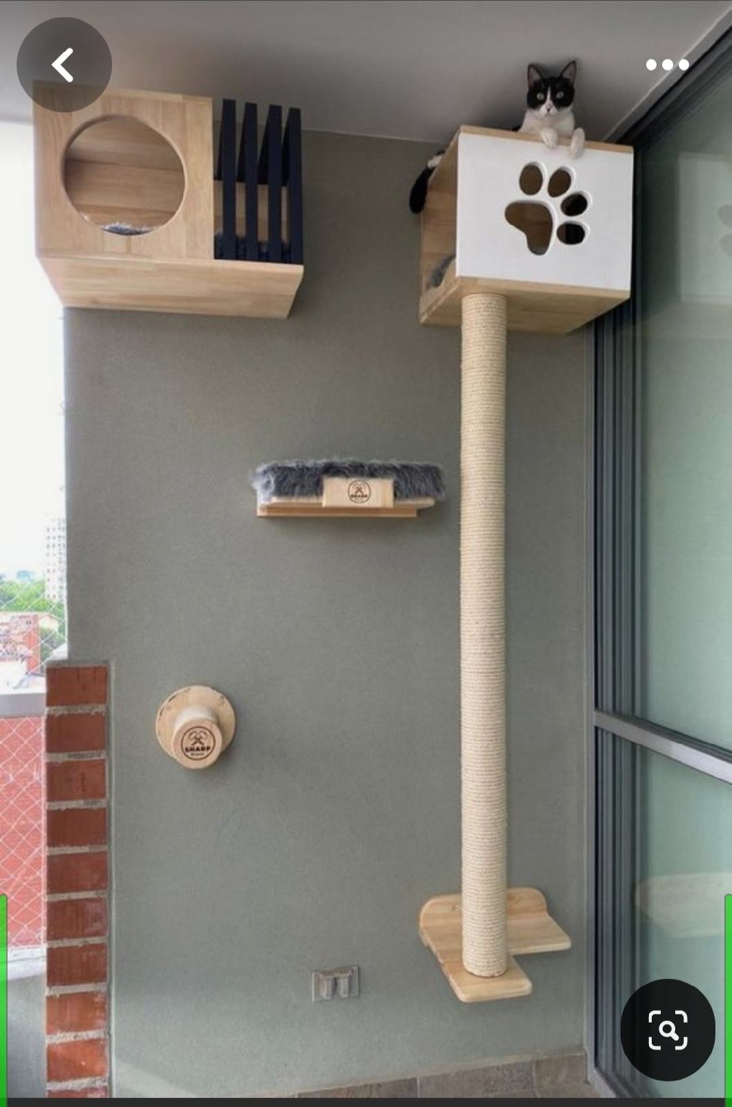 leseni igralni elementi za muce