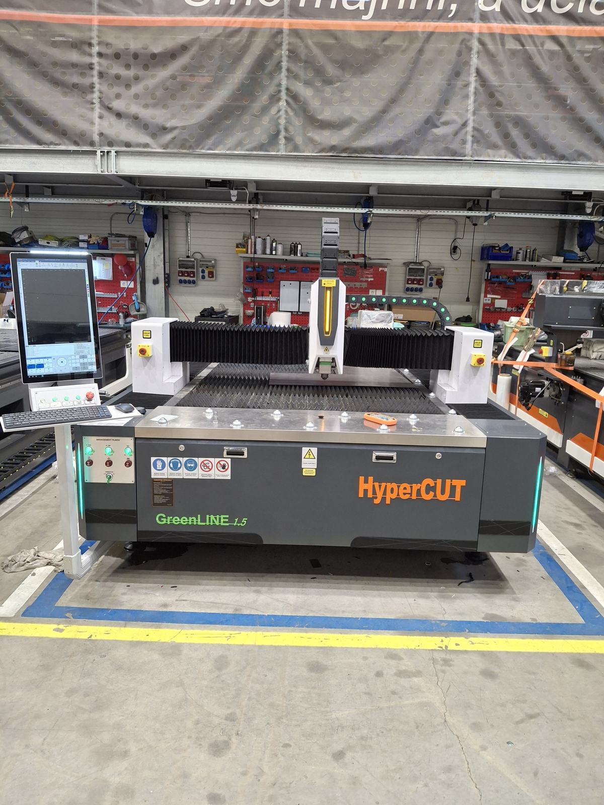 HyperCUT FIBER LASER GreenLINE 3.0 V5 mogoča NEPOVRATNA sredstva
