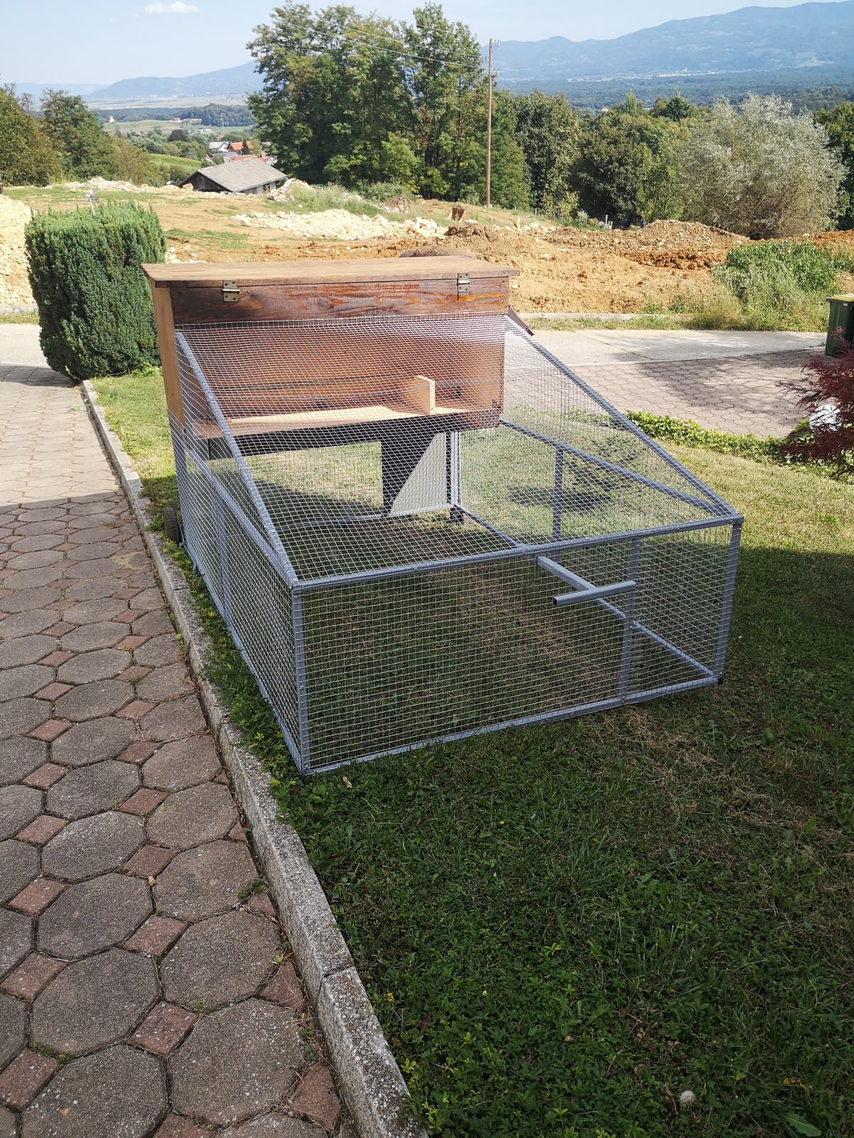 Premični kokosnjak, kurnik