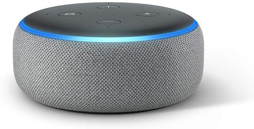 Amazon Alexa Echo dot (3. generacija) - heather grey fabric