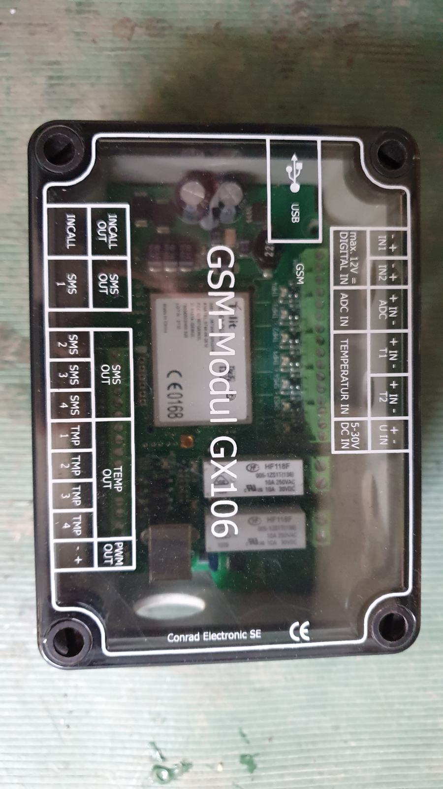 Conrad GSM Modul GX 106 (stikalo za oddaljeni dostop)