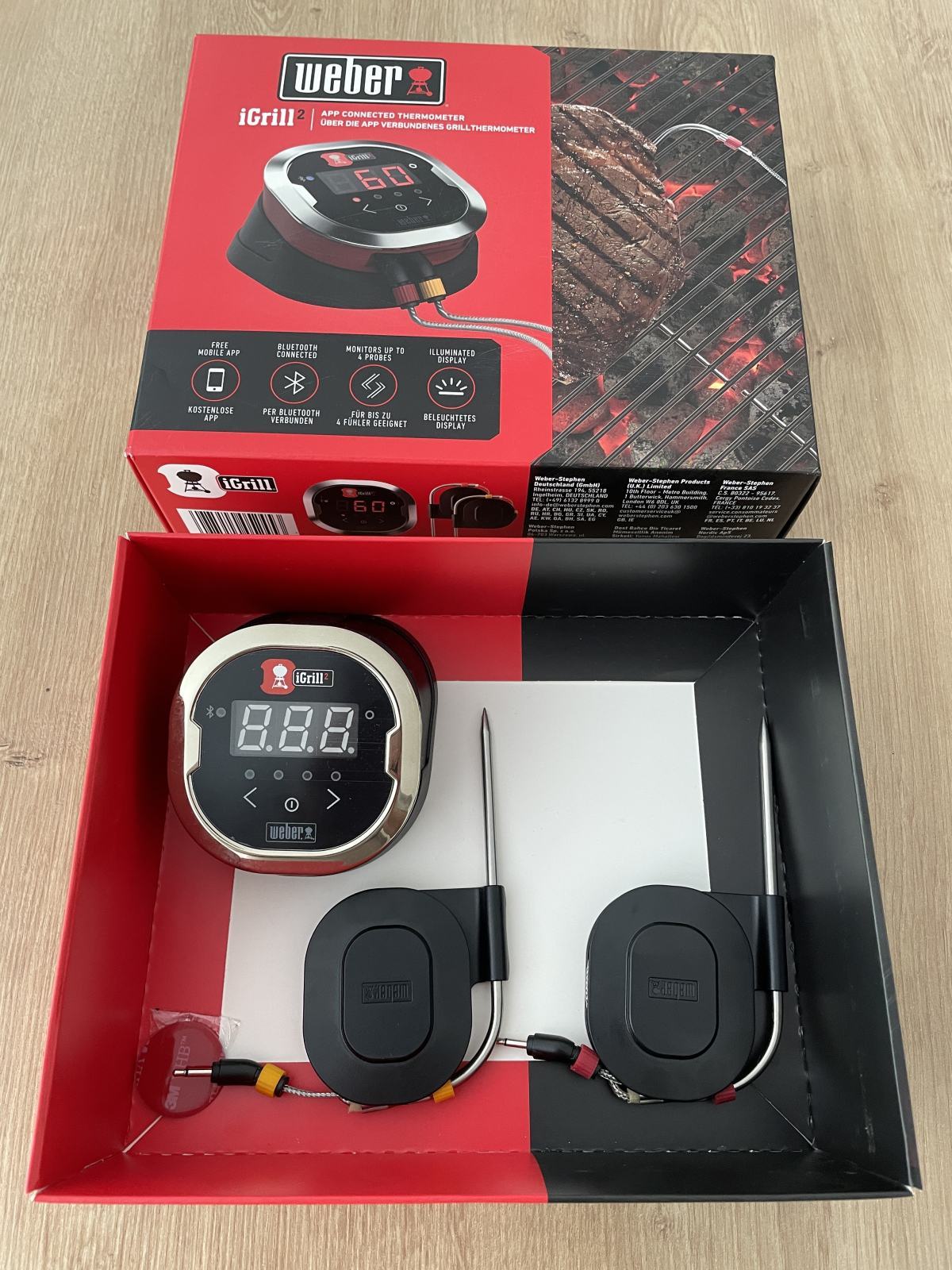 Weber iGrill 2 termometer