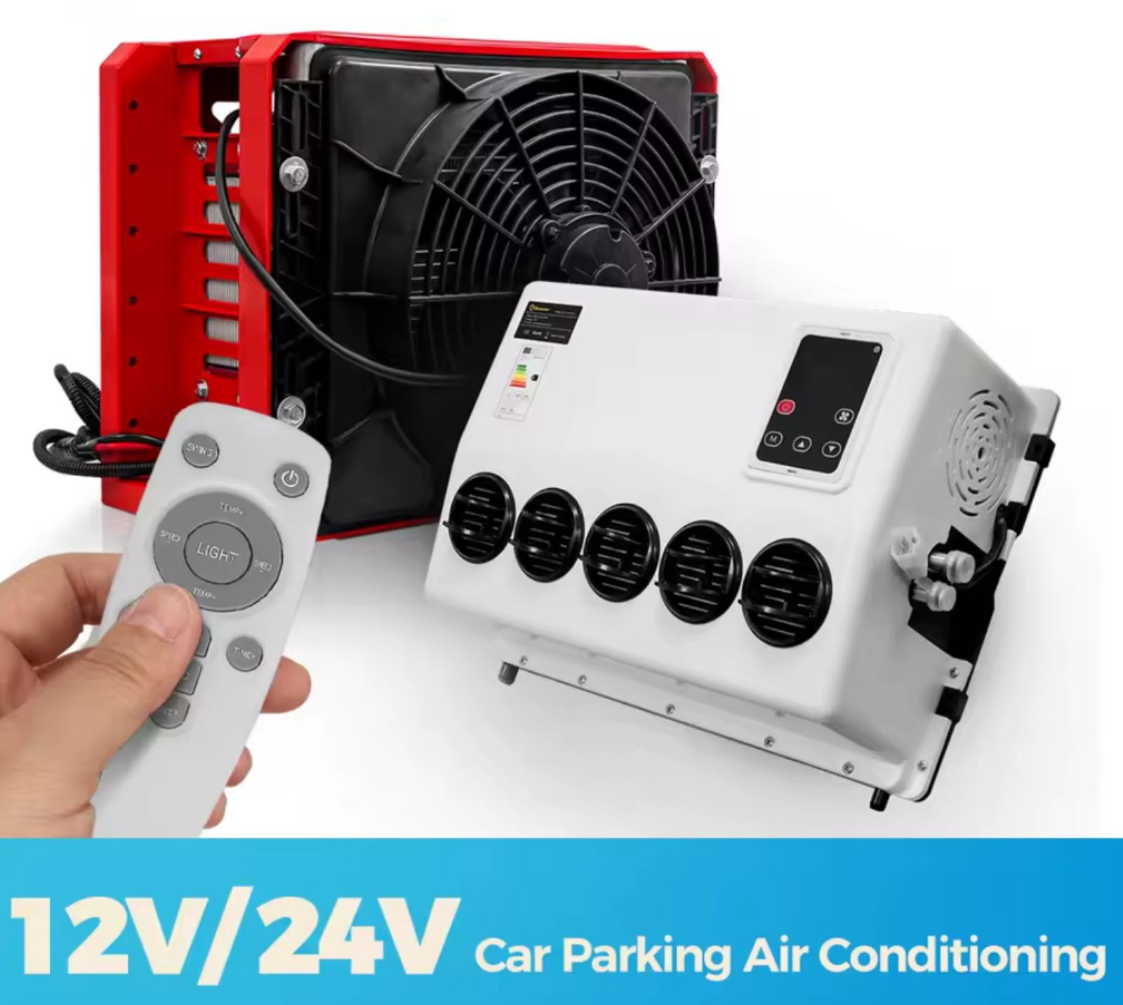 12V 24V klimatska naprava klima za avtodom tovornjak kamion kombi