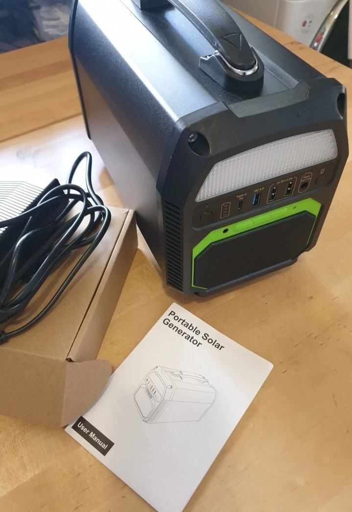 BlitzWolf BW-PG1 Portable Power Station (LiFePO4 462Wh) s solar cell