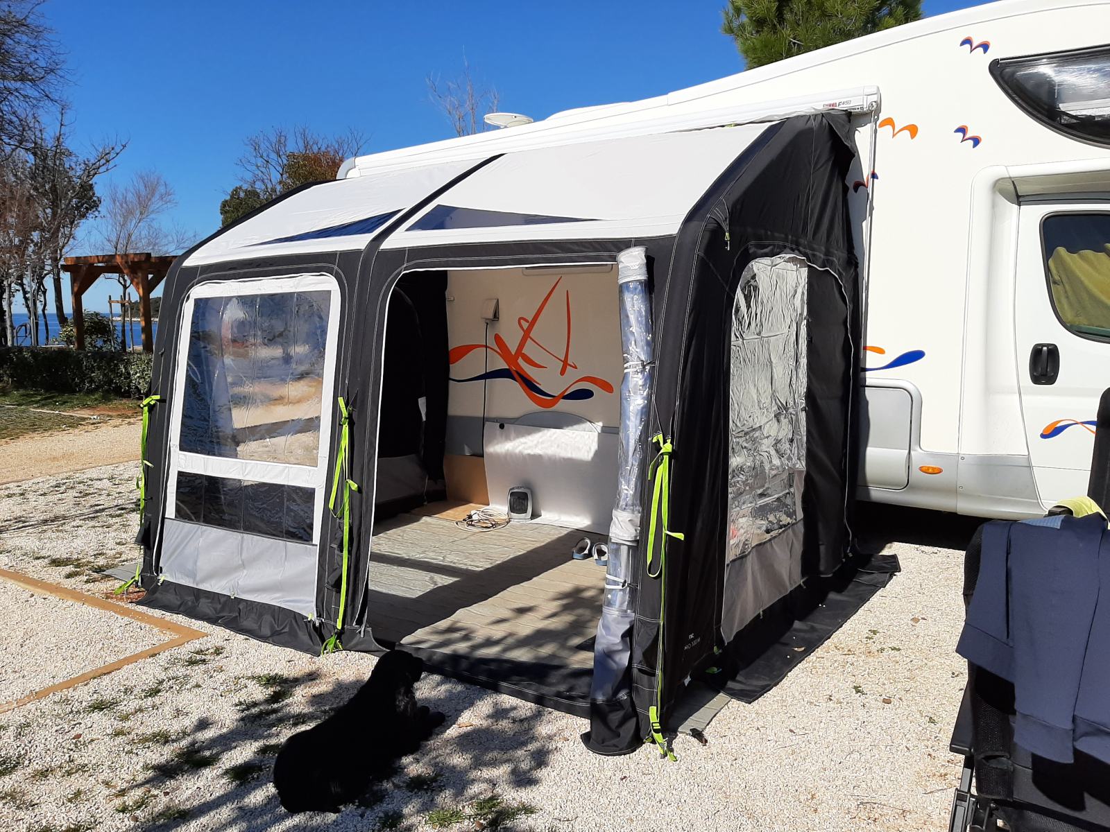 Napihljiv predprostor RALLY AIR PRO 330