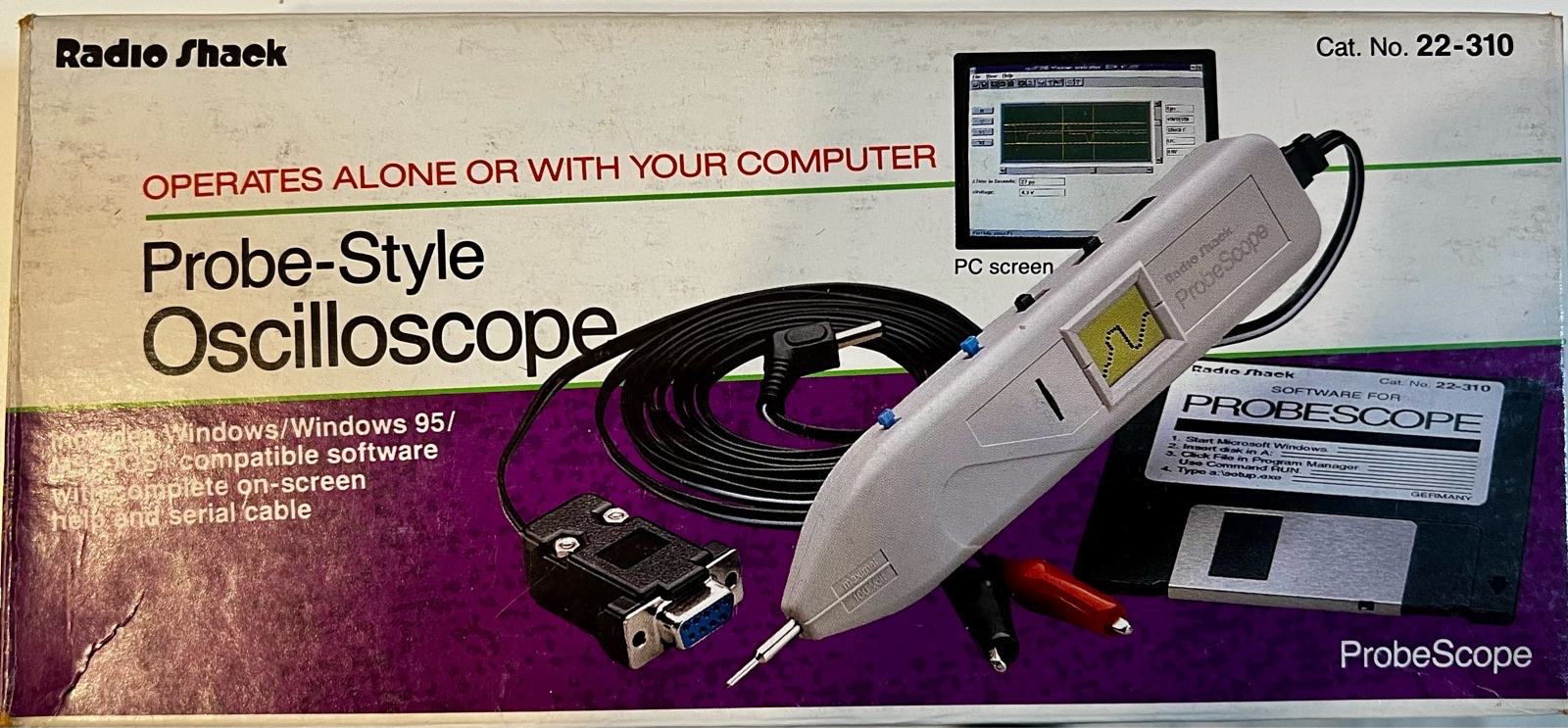 Radio Shack Probe Style Oscilloscope