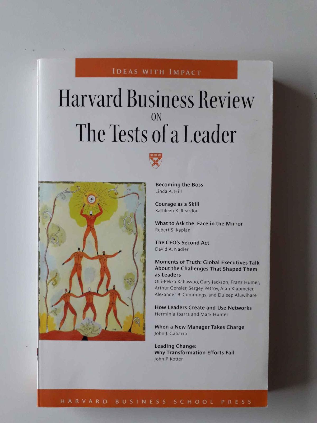 HARVARD BUSINESS REVIEW ON THE TESTS OF A LEADER