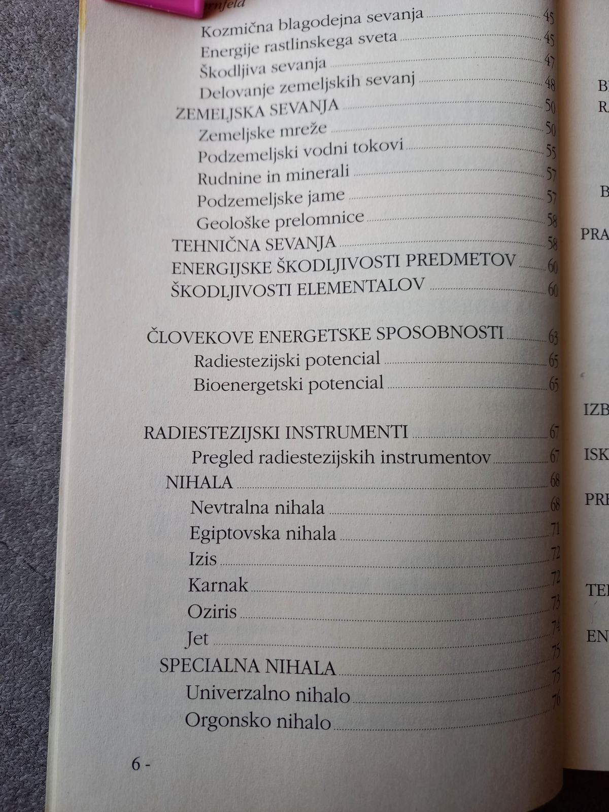 Igor Ziernfeld: Osnove radiestezije in bioenergije