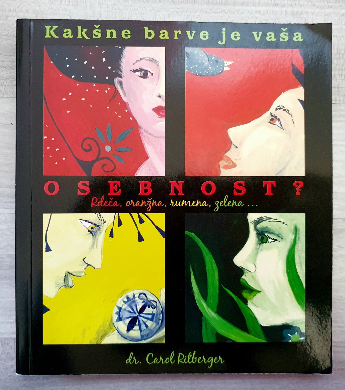 KAKŠNE BARVE JE VAŠA OSEBNOST? RDEČA, ORANŽNA, RUMENA, ZELENA