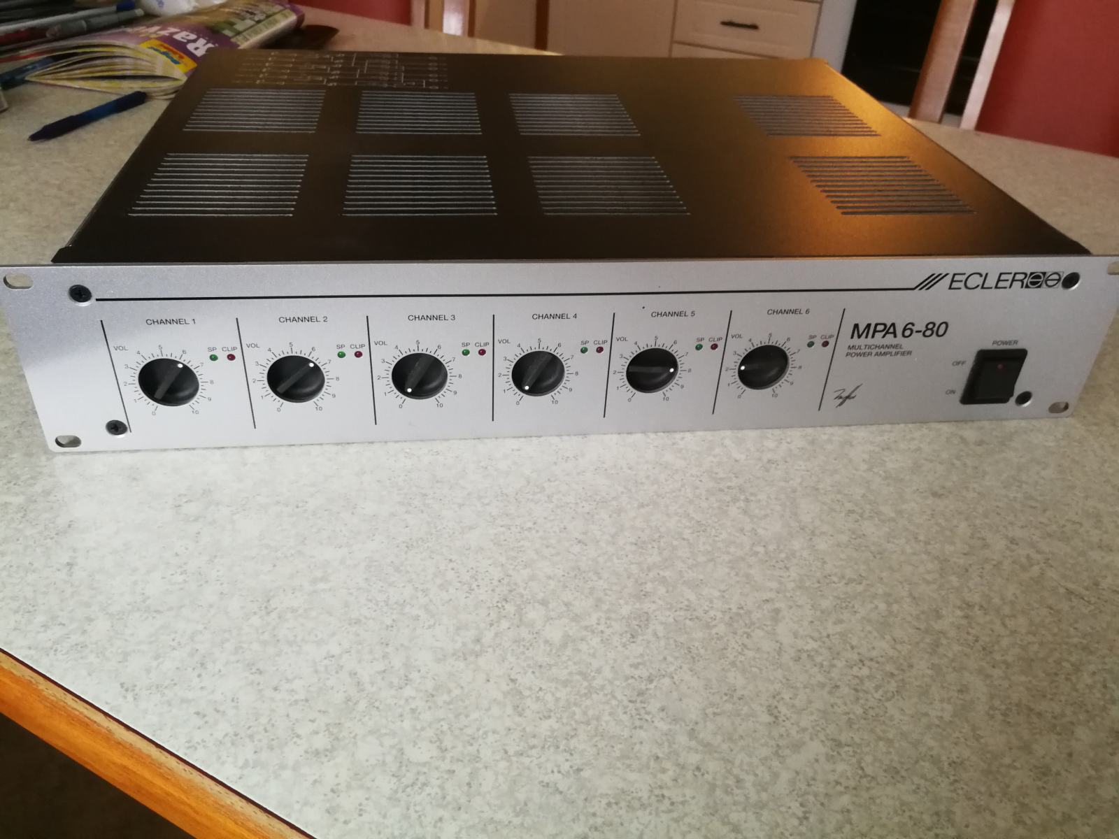 Ecler MPA 6-80 ojačevalec