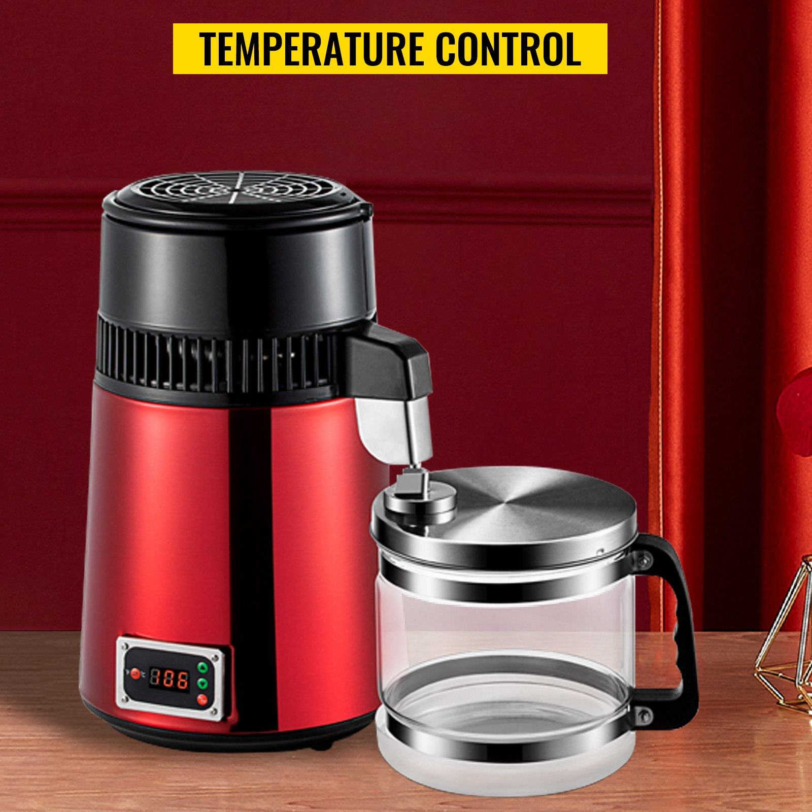 Destilator vode z LCD nastavljivo temperaturo grelnika posode