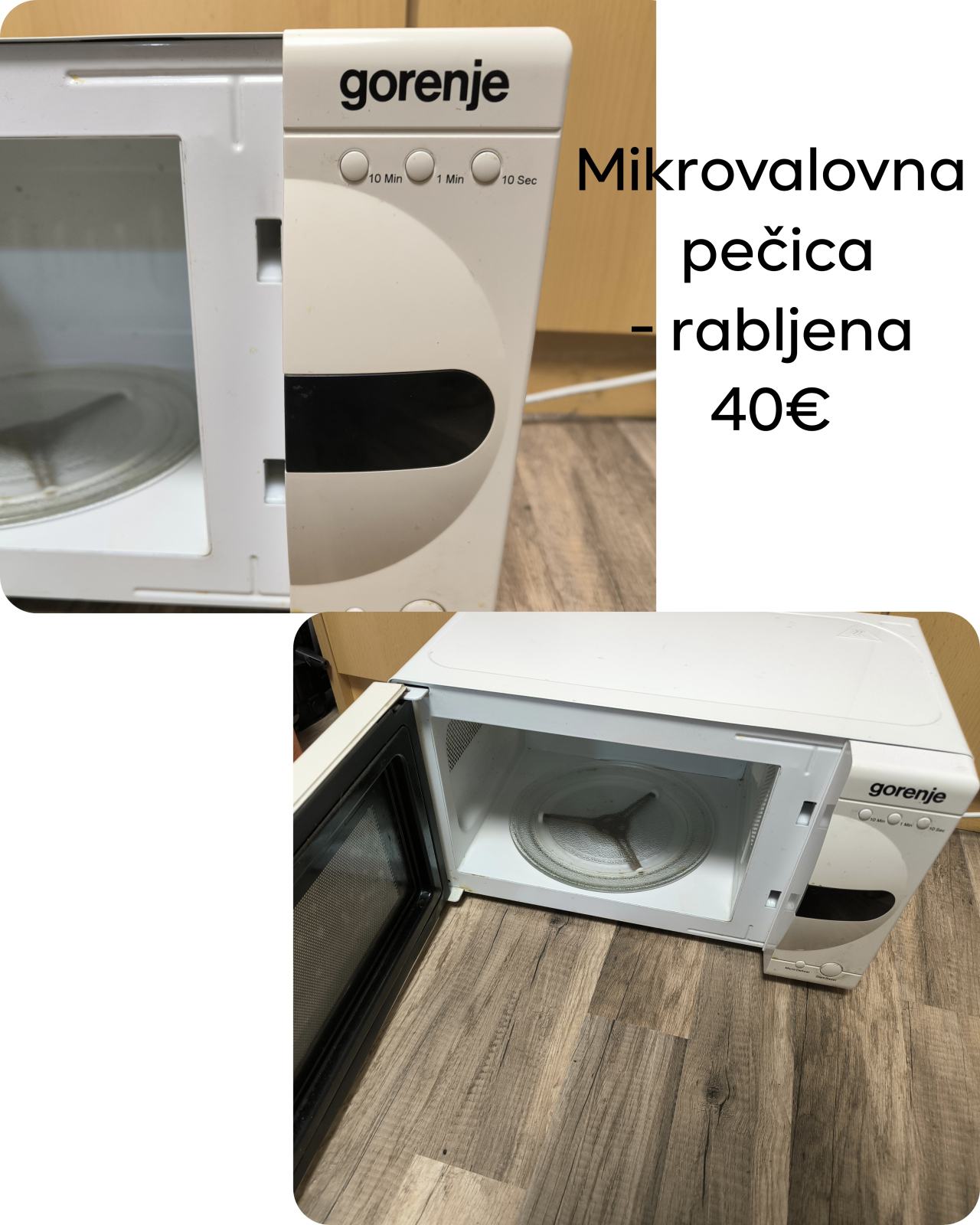 Mikrovalovna pečica Gorenje