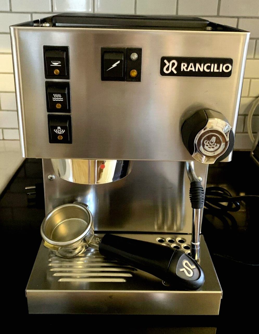 RANCILIO Miss Silvia Espresso aparat Portafilter iz nerjavečega jekla