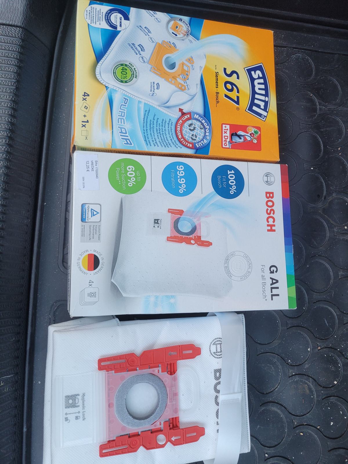 Vrečke za sesalec Bosch, Siemens...