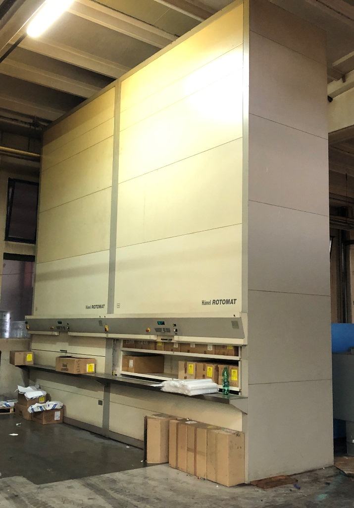 Vertikalni sistem skladiščenja Rotomat 936
