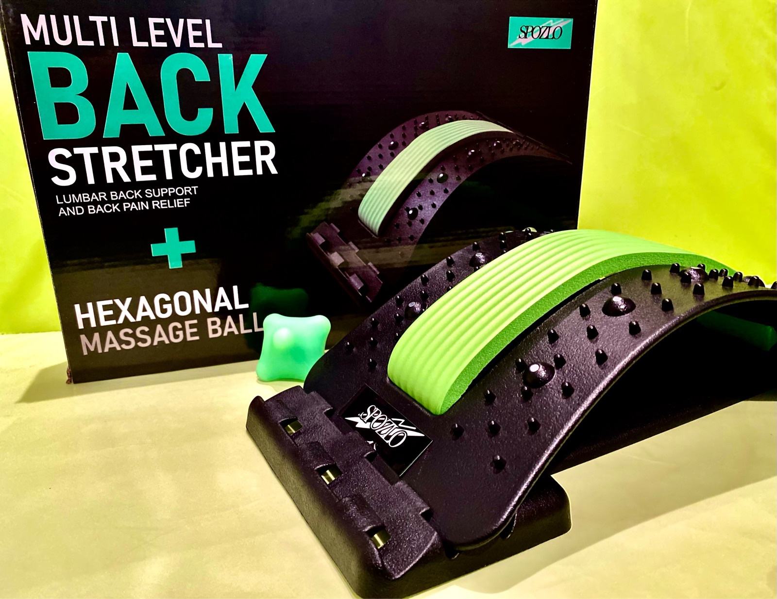 Back stetcher in vadbena žogica