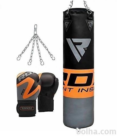 Boksarska vreča RDX z rokavicami 16oz