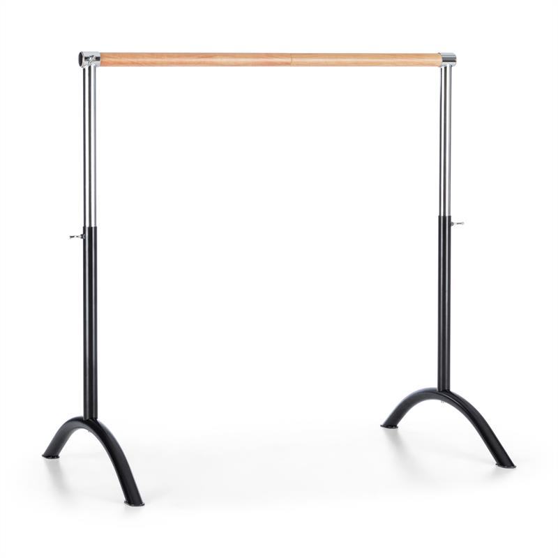 KLARFIT BAR LERINA, ČRNA, BALETNI DROG, 110X113 CM, PRENOSEN, NASTAVLJ