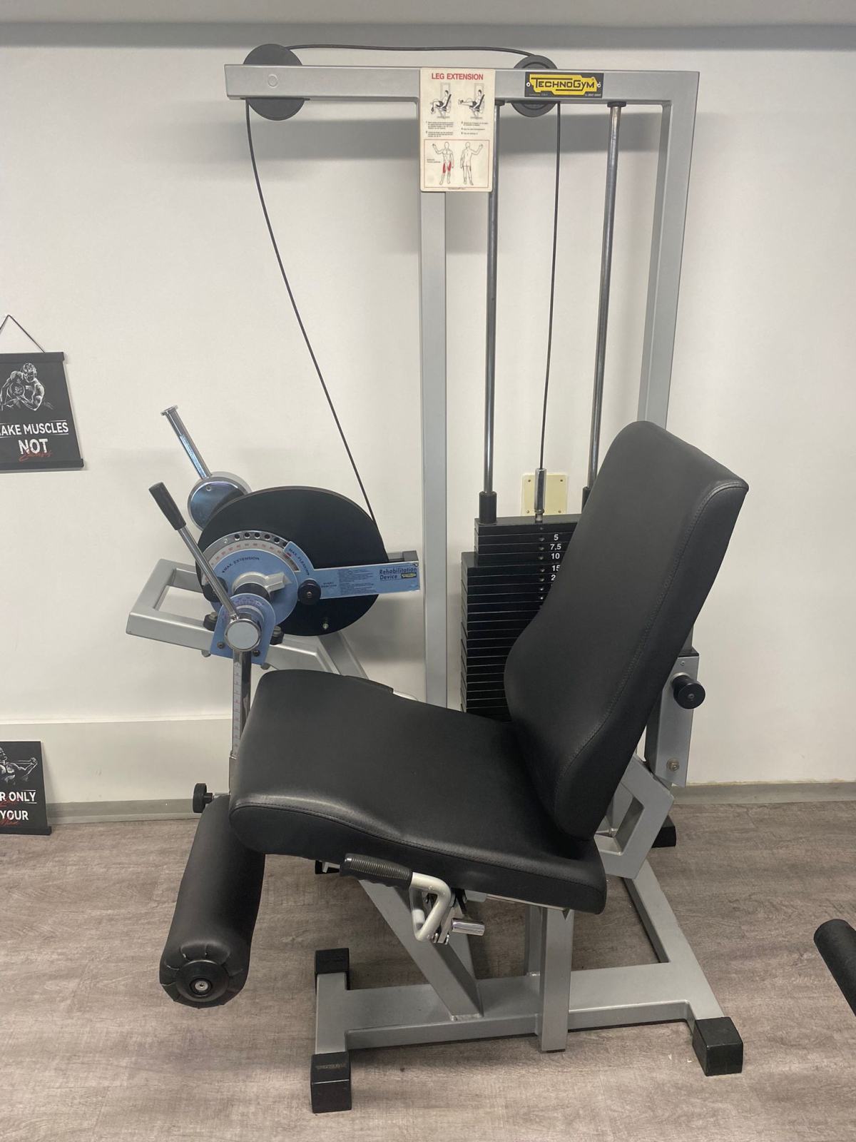 Technogym Isotonic duo set Leg Extension in Leg Curl, izteg in upogib