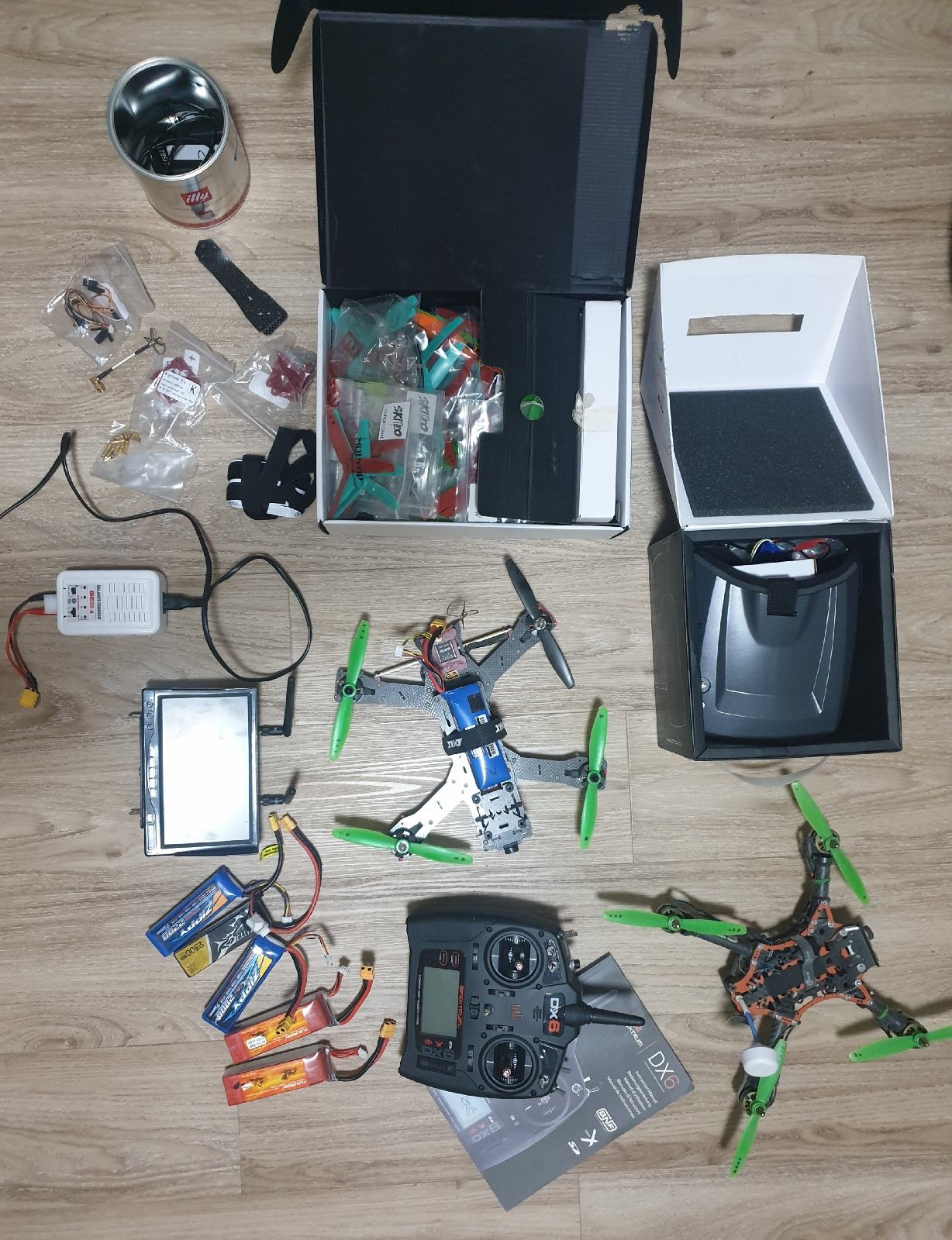 Emax Nighthawk Pro 280 size QUADCOPTER frame ARF z dodatki