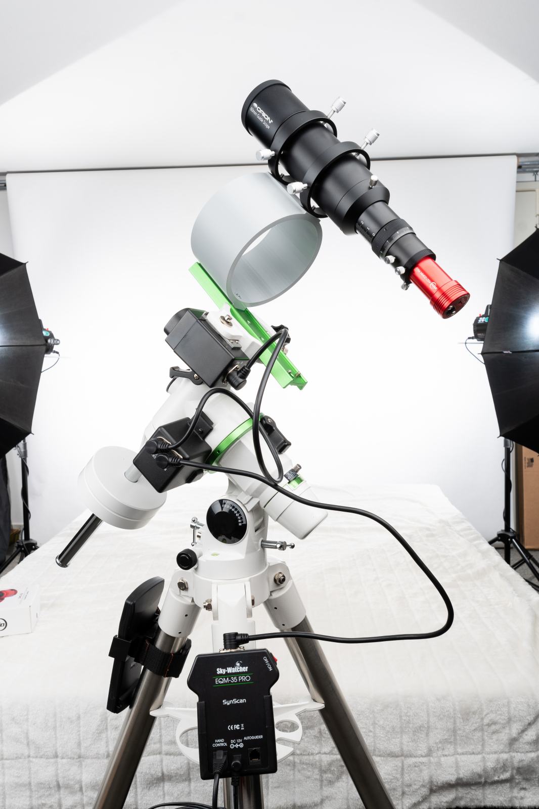 ZWO ASI 120MM Mini ter Orion Guidescope