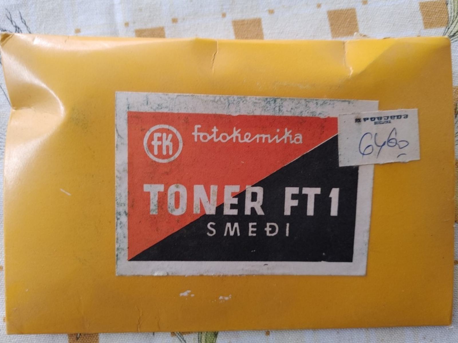 Toner za črnobeli film EFKE