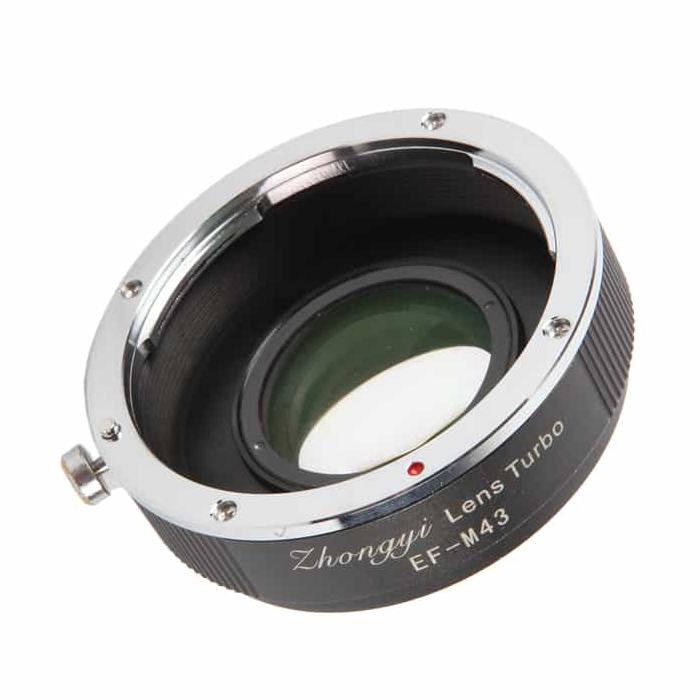 Zhongyi Lens Turbo - Canon EF na micro43 - focal reducer