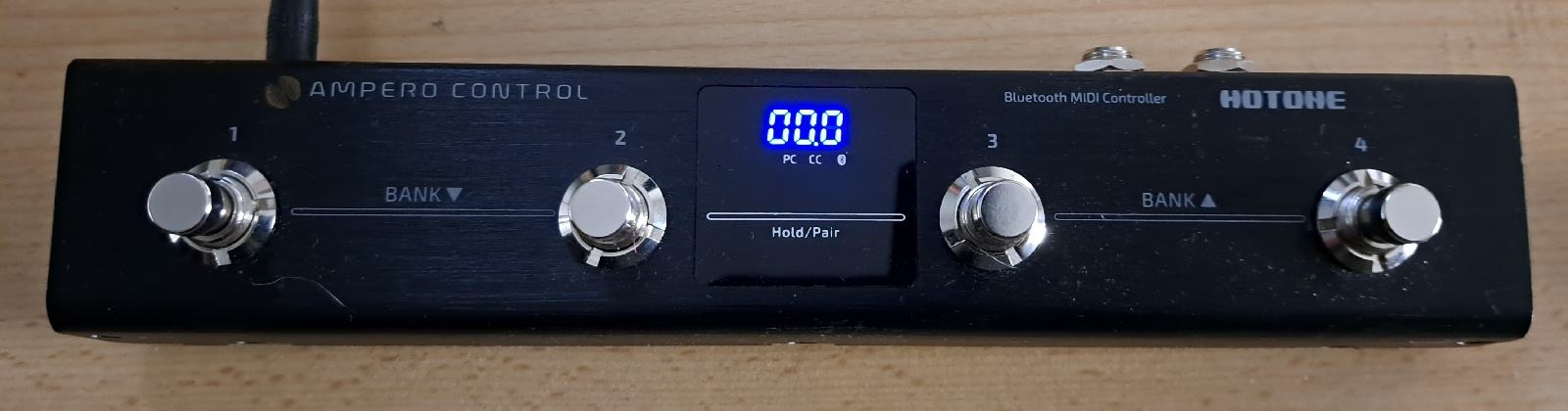 AMPERO HOTONE MIDI BLUETOOTH FOOT CONTROLLER