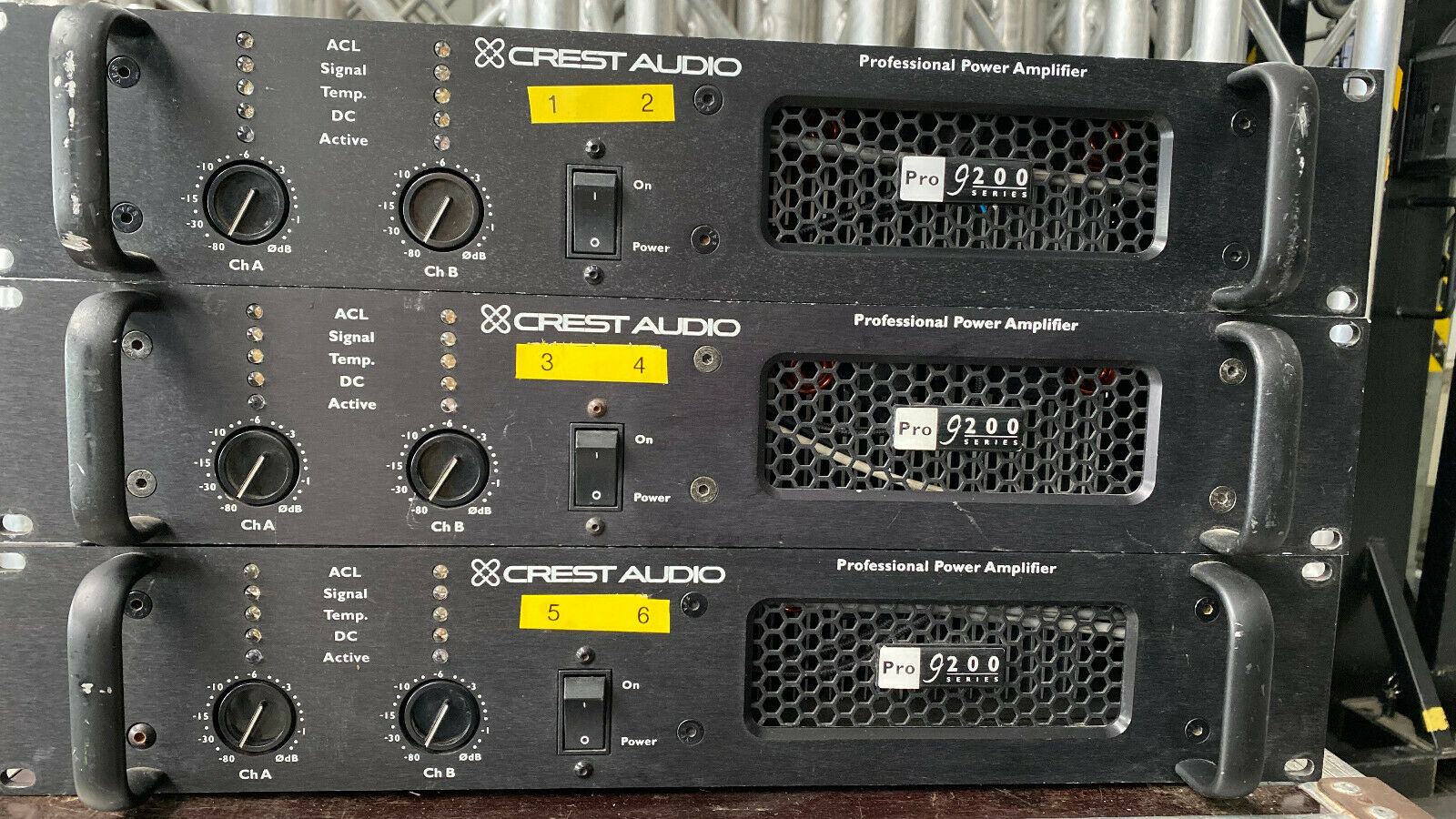 Crest Audio Pro 9200 - Ojačevalec