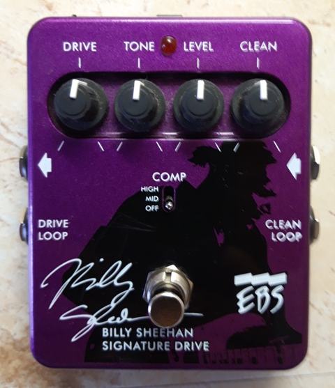 EBS Billy Sheehan signature bass drive