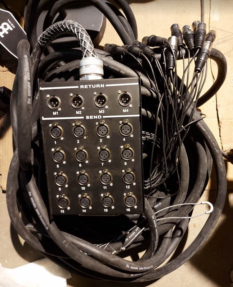 MULTICORE KABEL 16/4 THE SSSNAKE, dolžina 30m