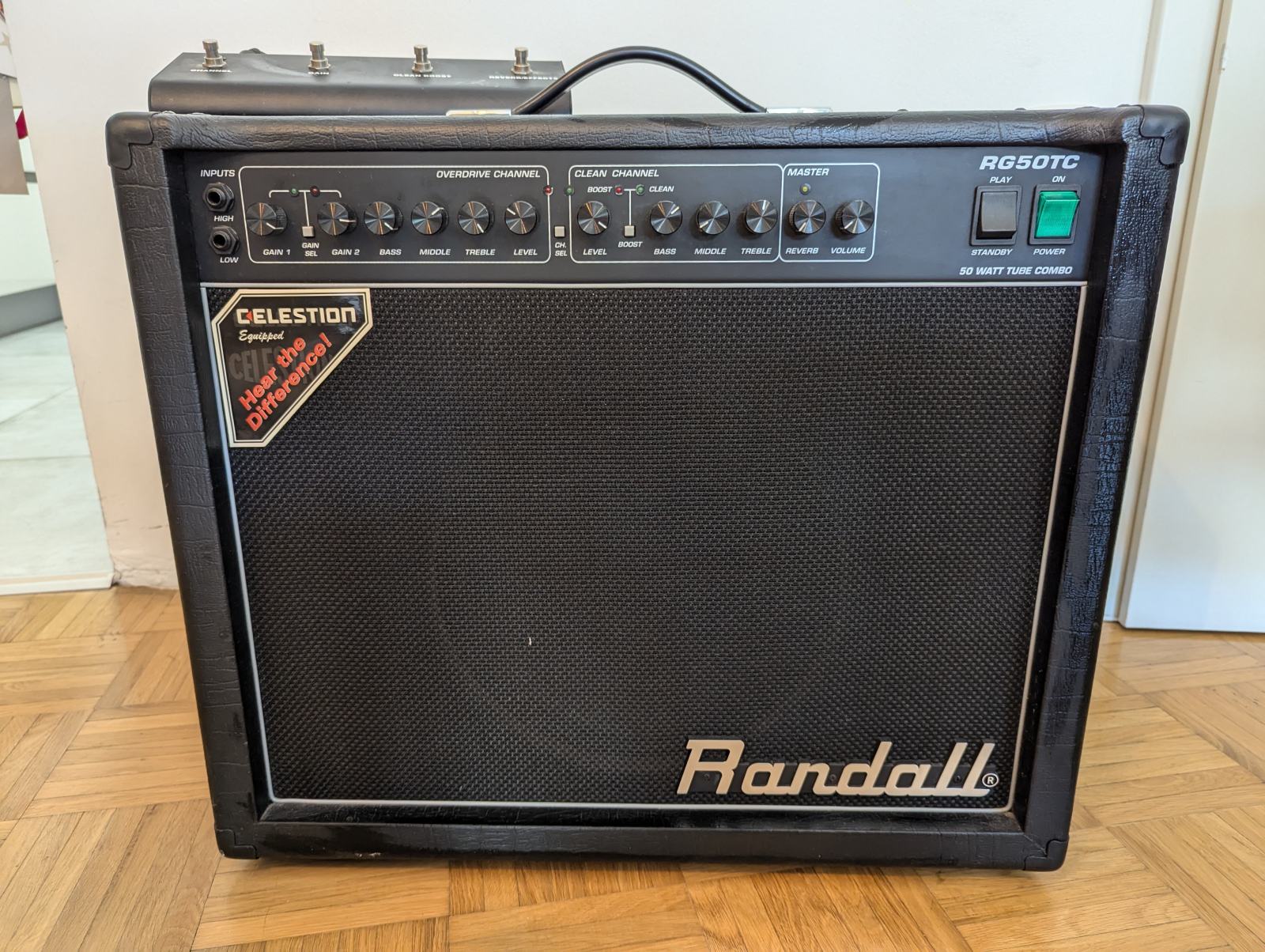 Ojačevalec za kitaro lampaš Randall RG 50 TC