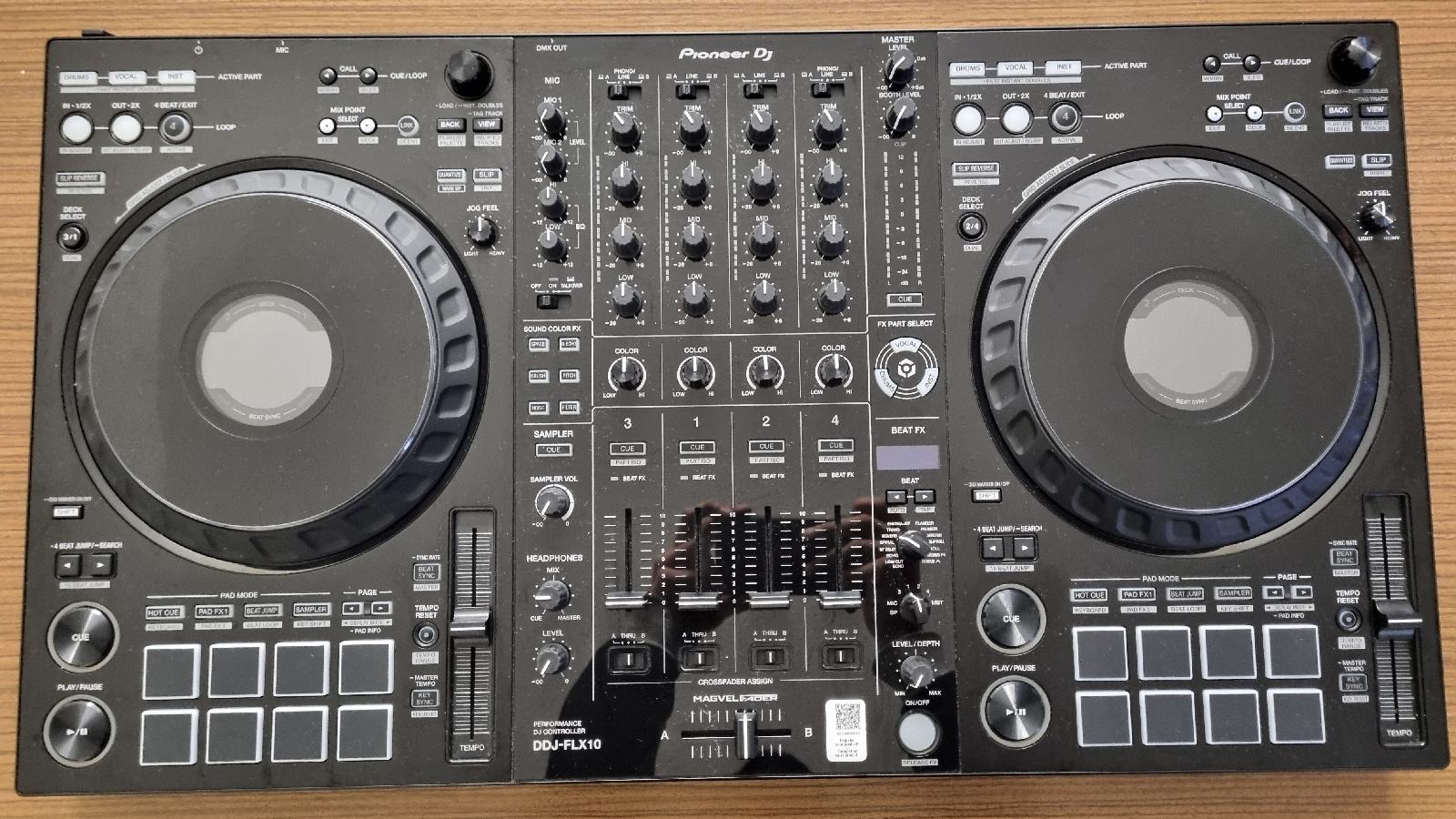 Pioneer DDJ FLX 10 DJ kontroler + kovček + prozoren PVC pokrov