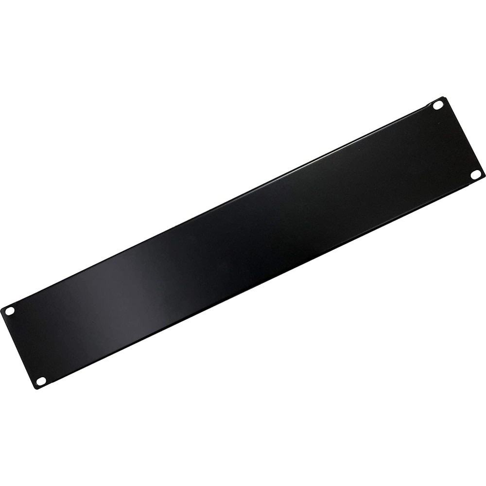 Rack panel 19 2U black