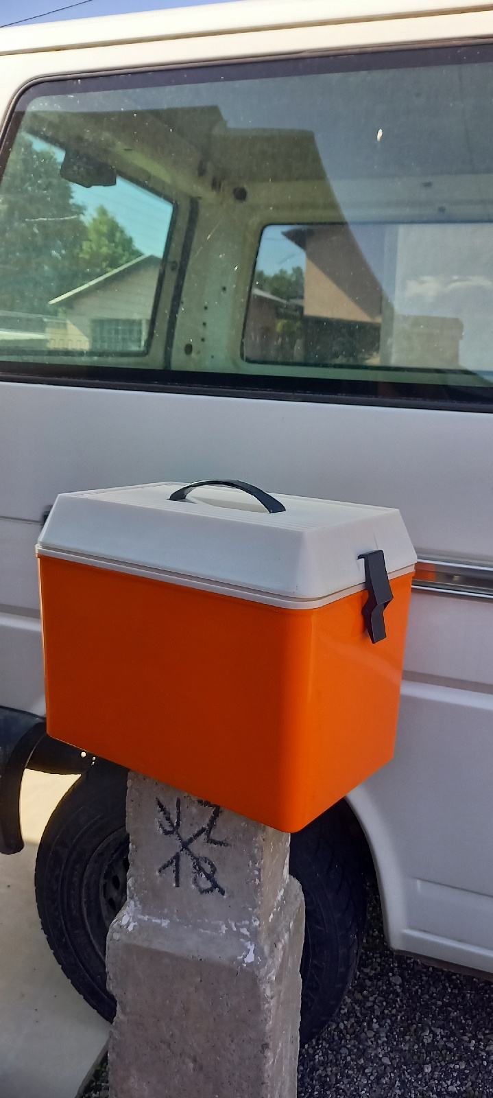 Vintage hladilna torba, znotraj čista, primerna za uporabo ali kakšna