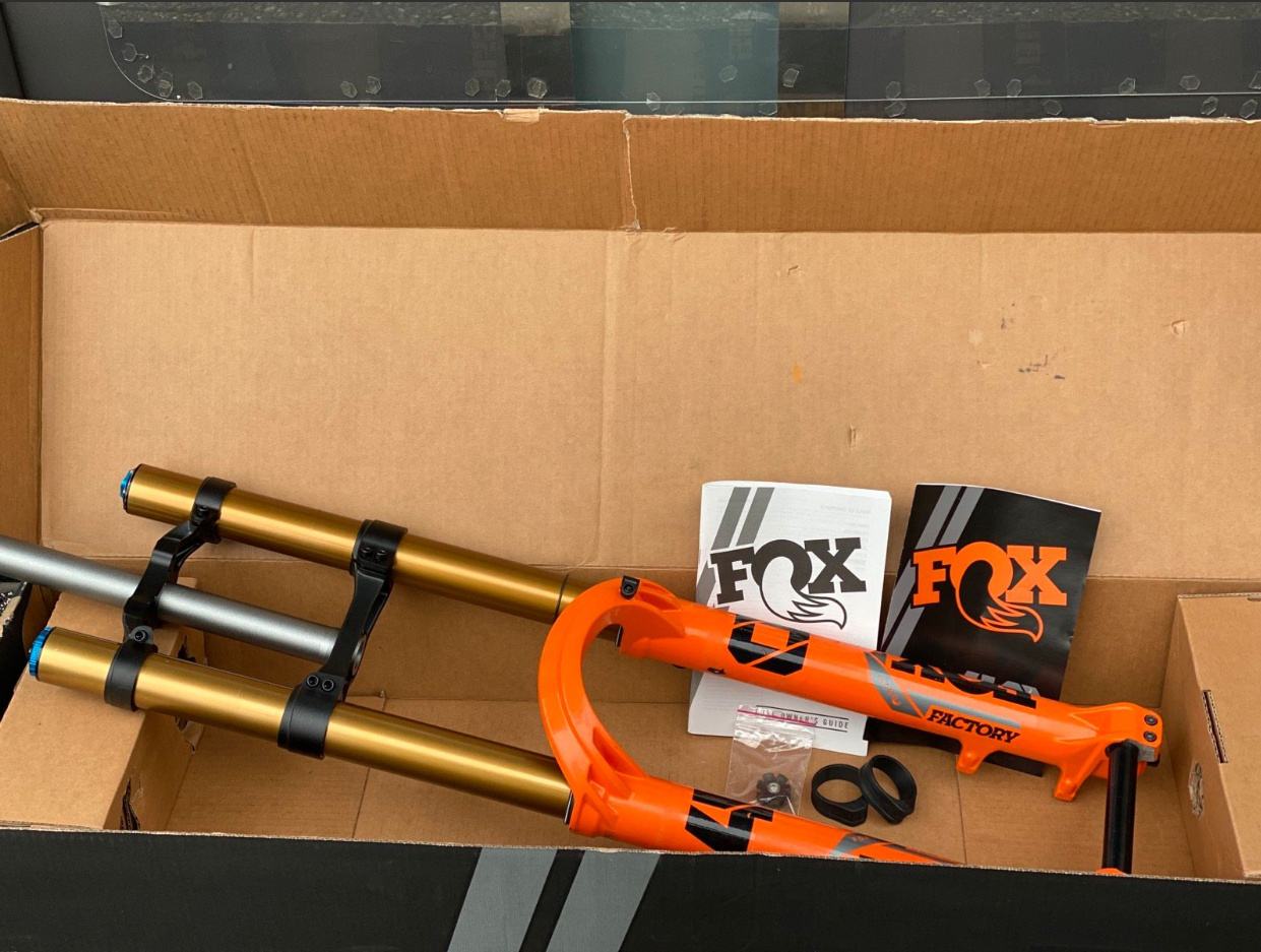 Fox 40 Factory Kashima 29 Orange 27,5 Downhill
