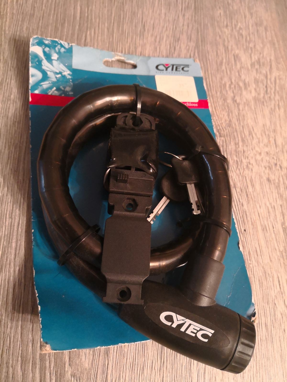 Kolesarska ključavnica Cytec spirala light 80 cm