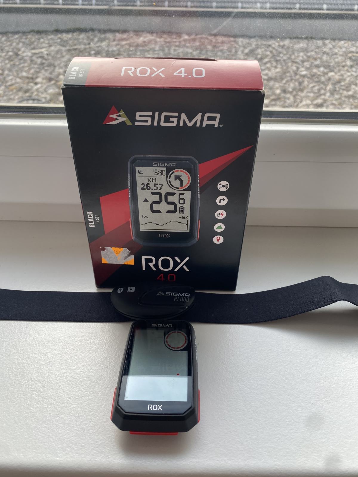 Kolesarski števec Sigma Rox 4.0