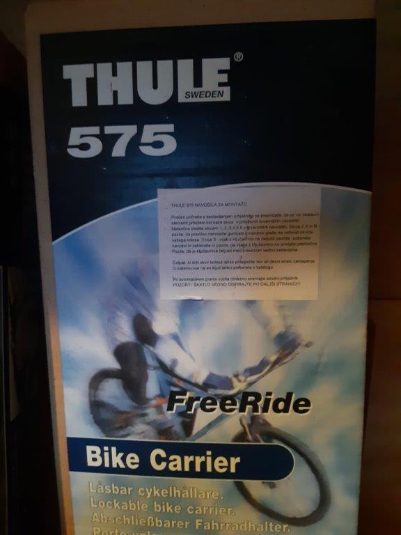 Strešni nosilec za kolo Thule 575 FreeRide