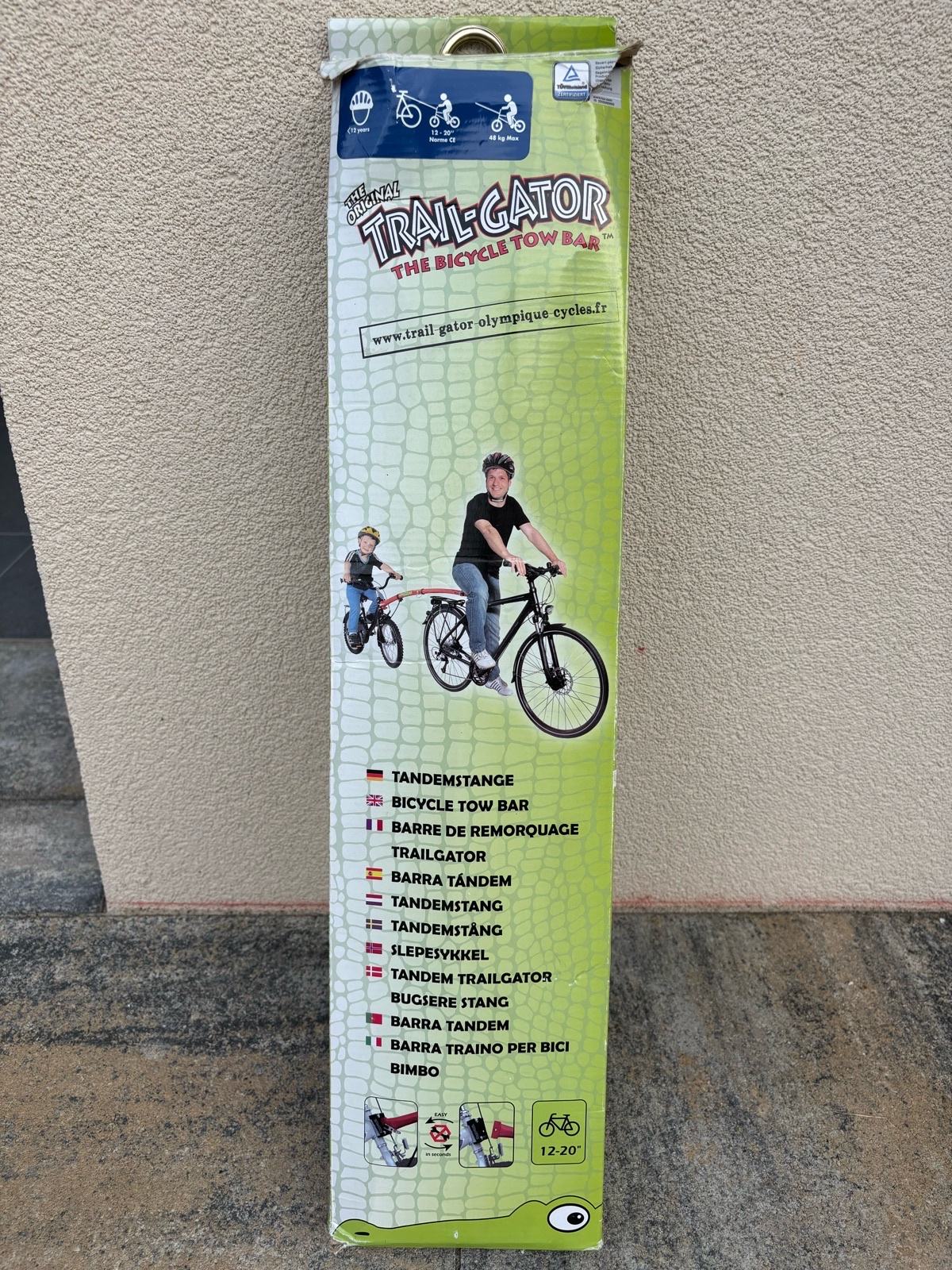 Trail gator vlečni drog za kolo