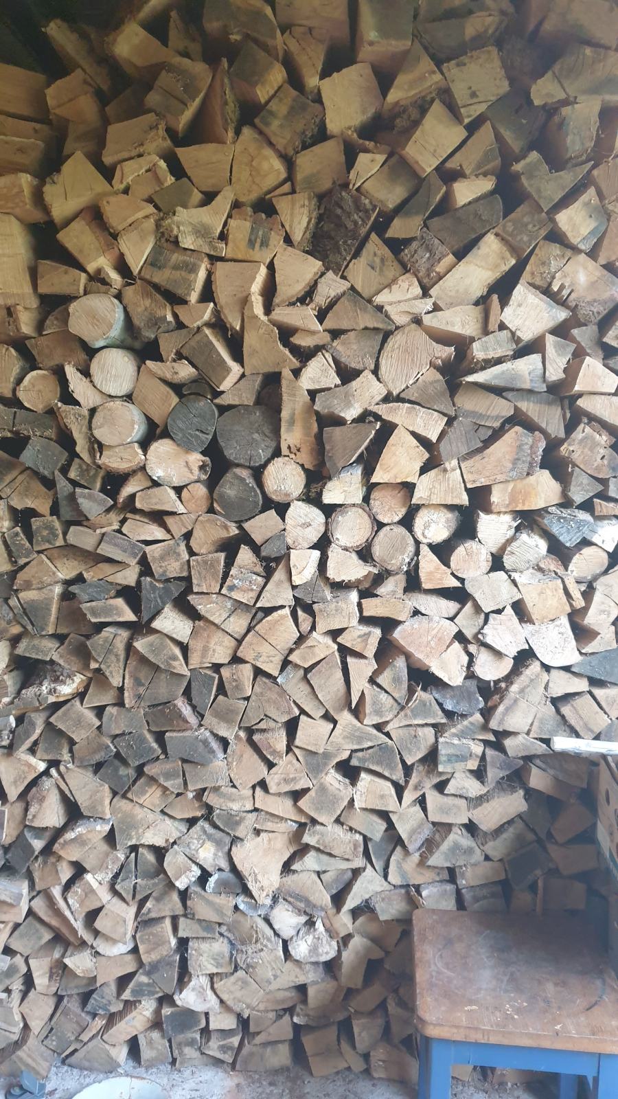 Drva mešana hrast bukev jesen