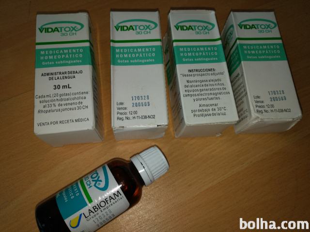 VIDATOX 30 CH - iz Kube, komplement pri zdravljenju raka