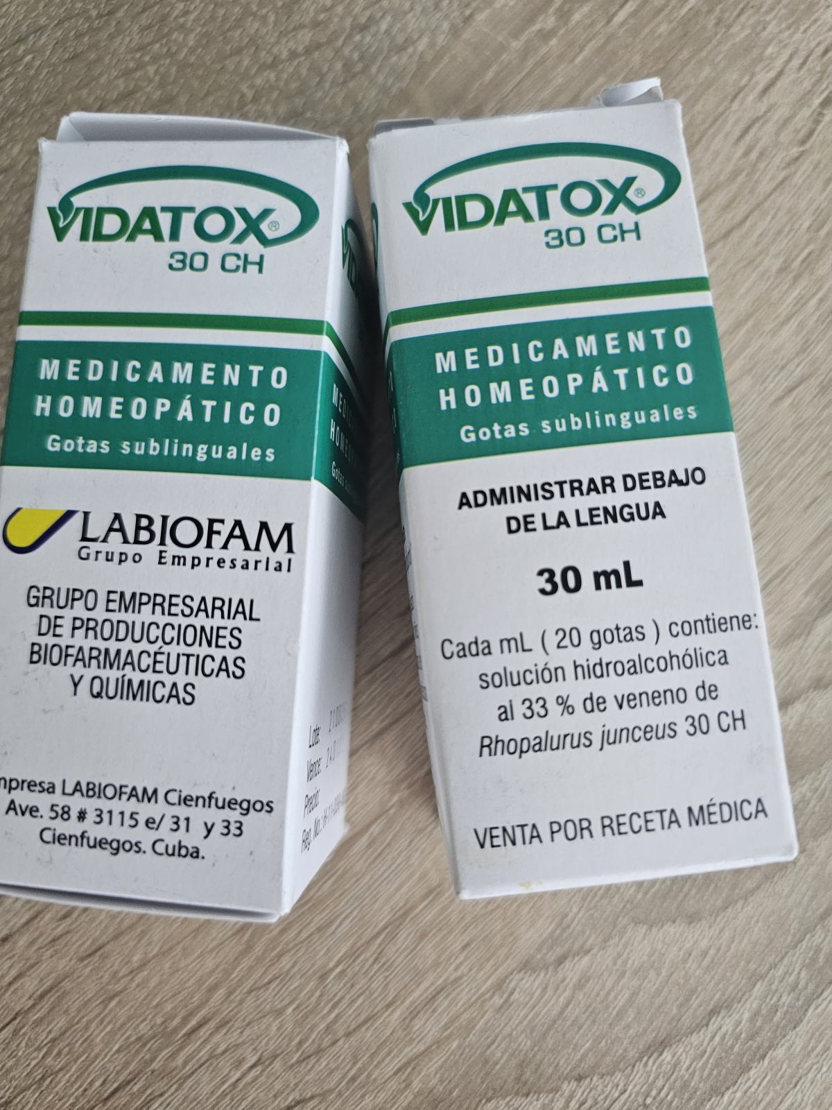 VIDATOX original kapljice proti raku iz Cube