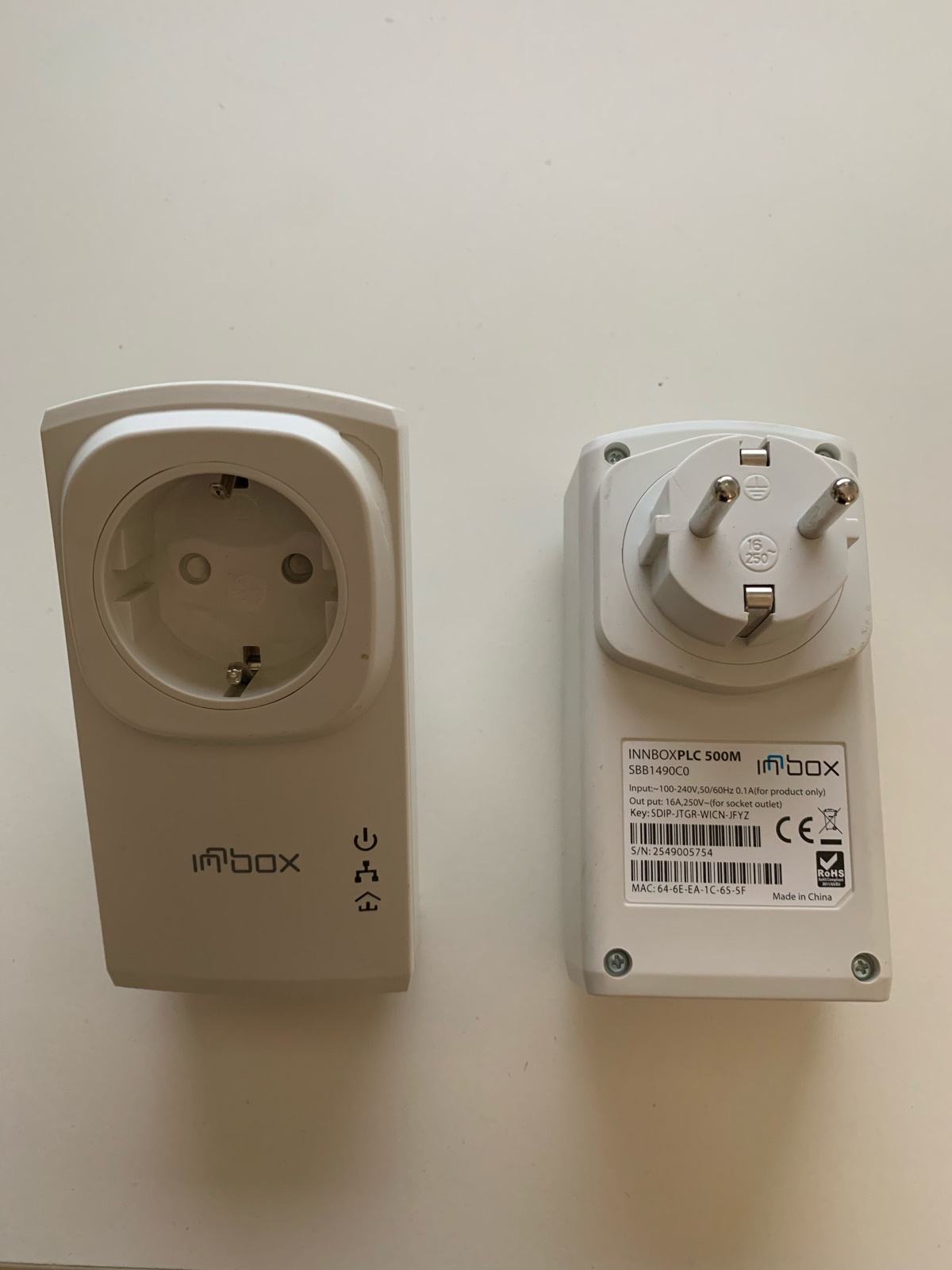 Innbox powerline adapter
