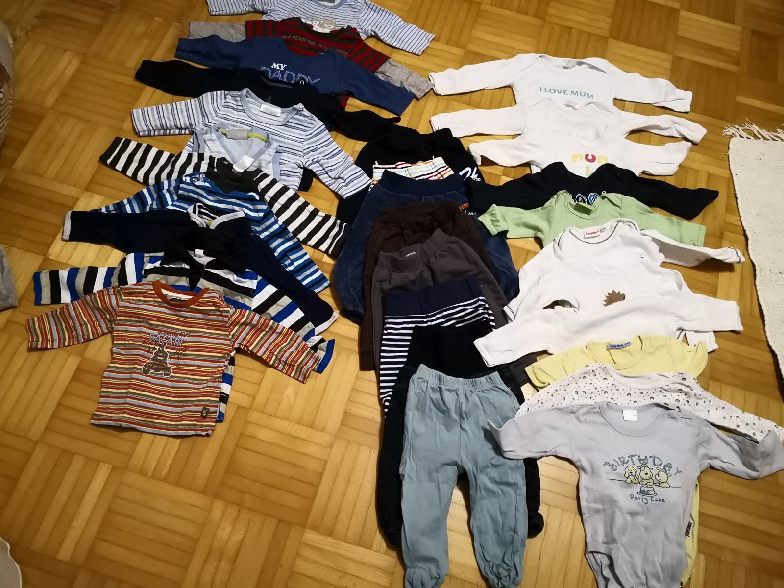 Oblačila za fantka št. 56-68 Komplet