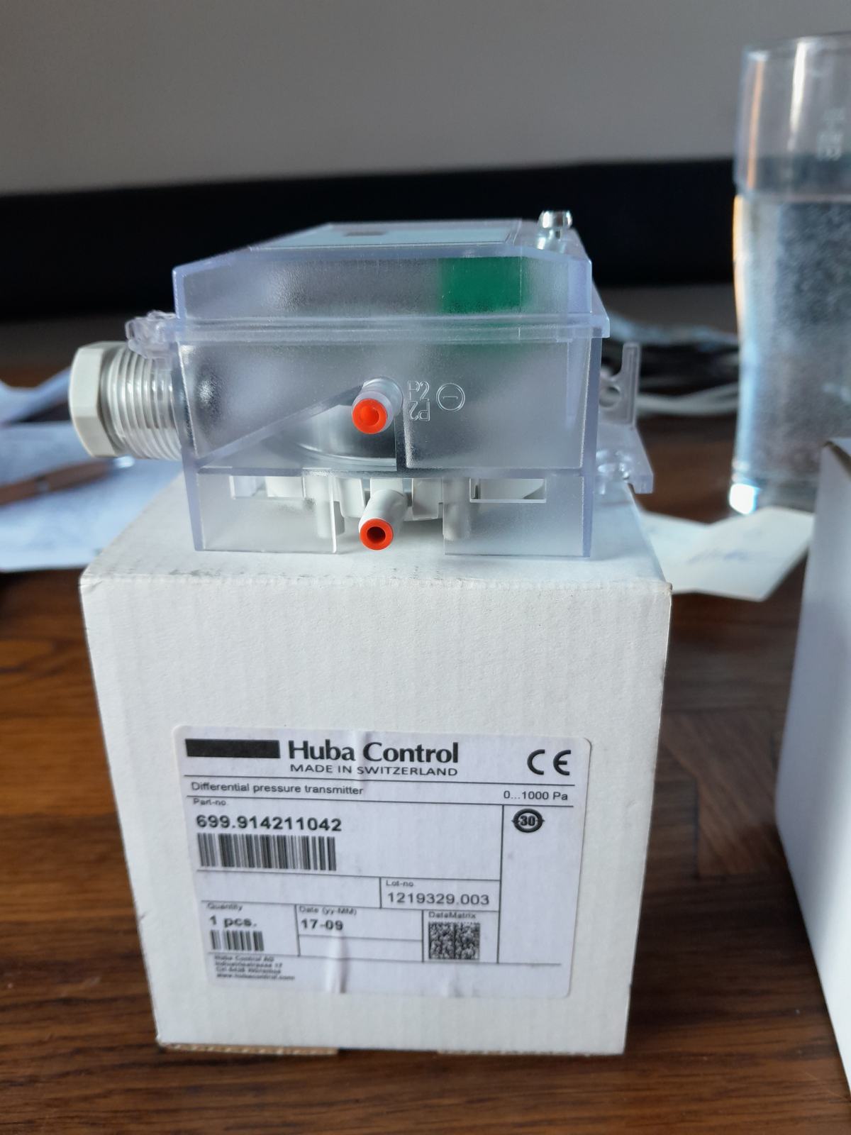 Huba Control 699 in Regin RVAZ4-24A