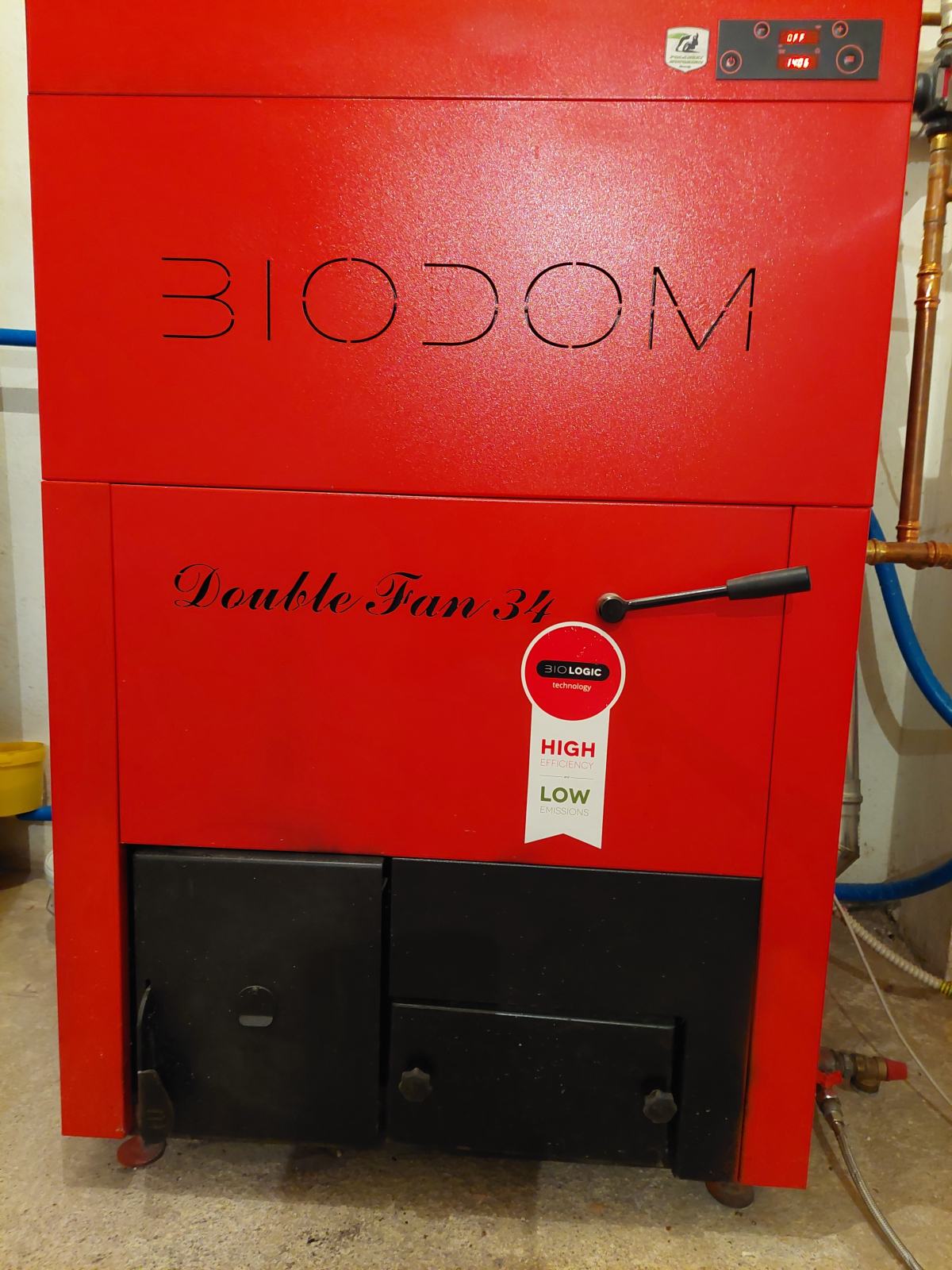 peč na pelete Biodom Walter 27/ 30 KW