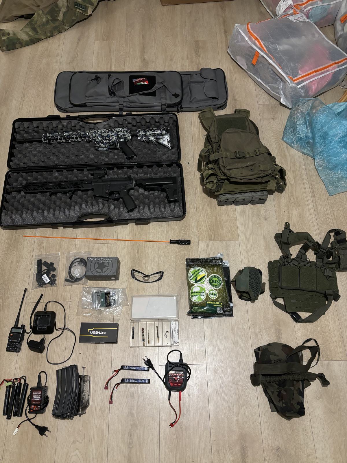 Popolna Airsoft oprema - special ops build